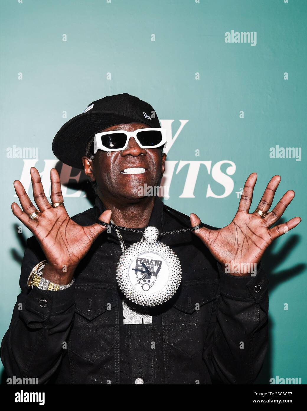 New Orleans, United States. 05th Feb, 2025. Flavor Flav walking on the ...