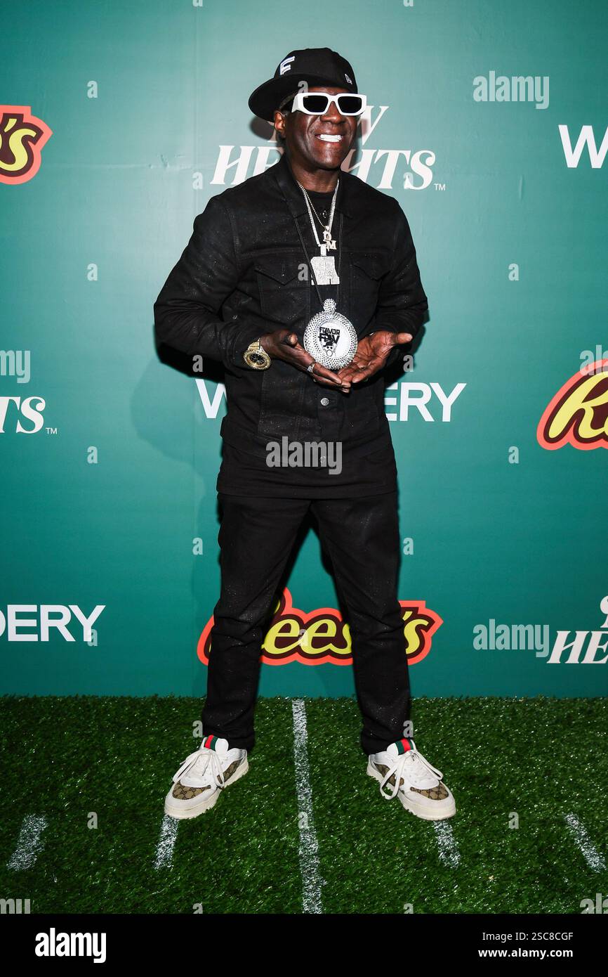 New Orleans, United States. 05th Feb, 2025. Flavor Flav walking on the ...