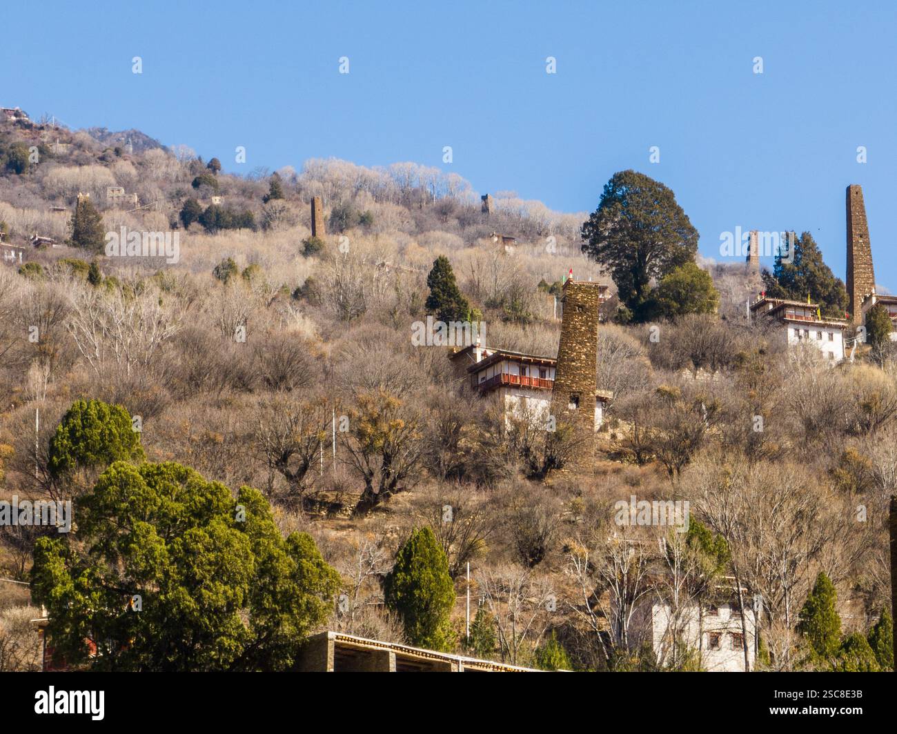 GANZI, CHINA - FEBRUARY 4, 2025 - Photo taken on Feb 4, 2025 shows the ...
