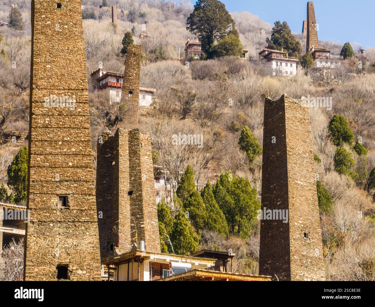 GANZI, CHINA - FEBRUARY 4, 2025 - Photo taken on Feb 4, 2025 shows the ...