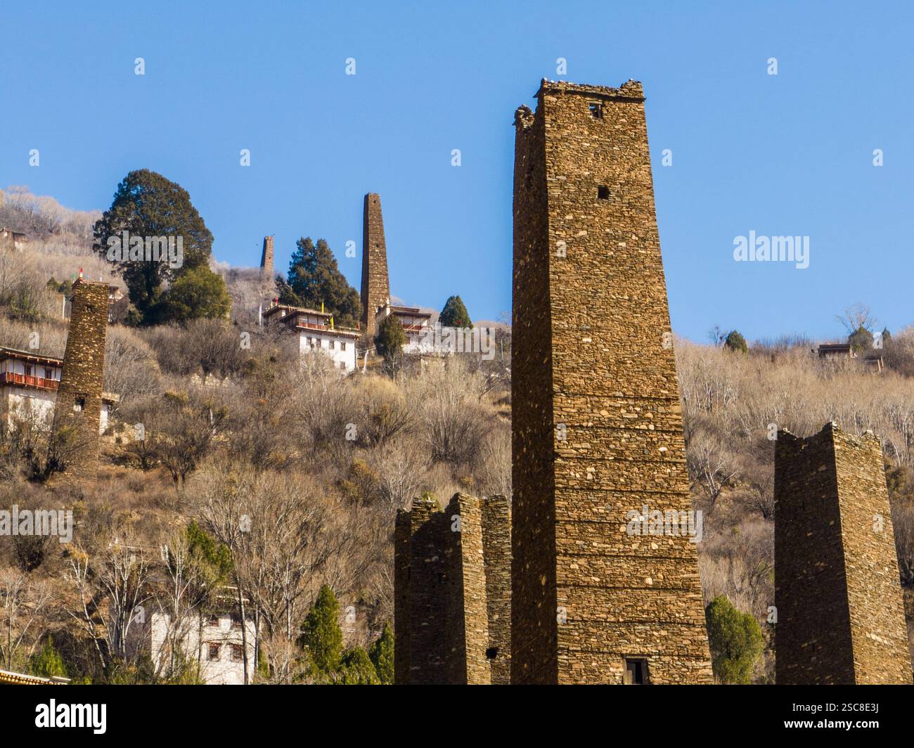 GANZI, CHINA - FEBRUARY 4, 2025 - Photo taken on Feb 4, 2025 shows the ...