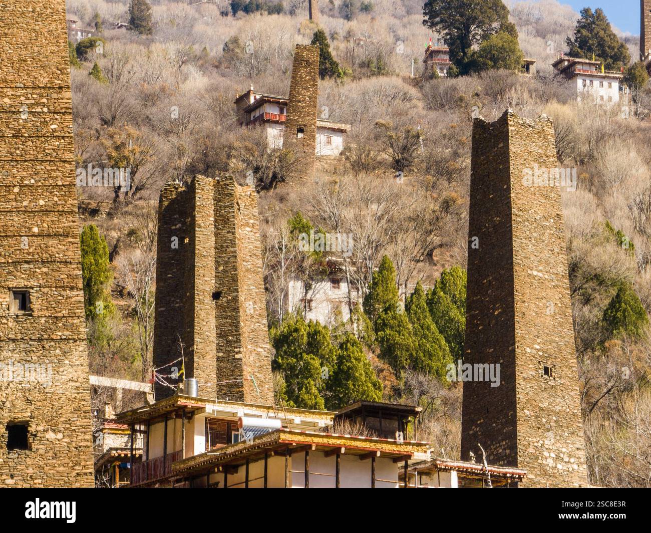 GANZI, CHINA - FEBRUARY 4, 2025 - Photo taken on Feb 4, 2025 shows the ...