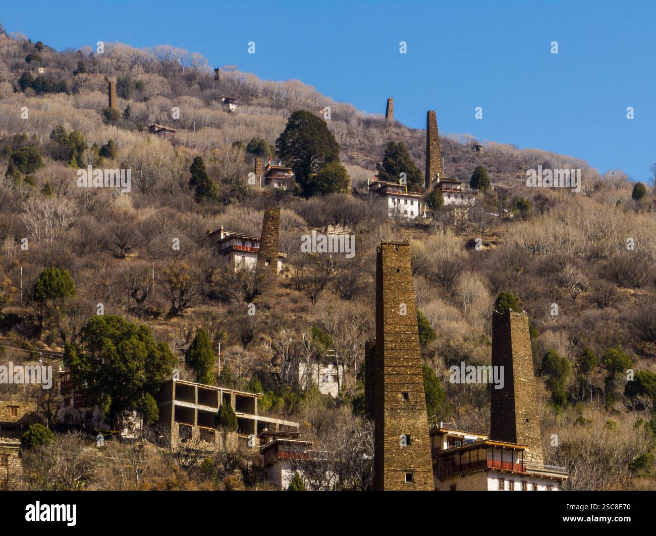 GANZI, CHINA - FEBRUARY 4, 2025 - Photo taken on Feb 4, 2025 shows the ...