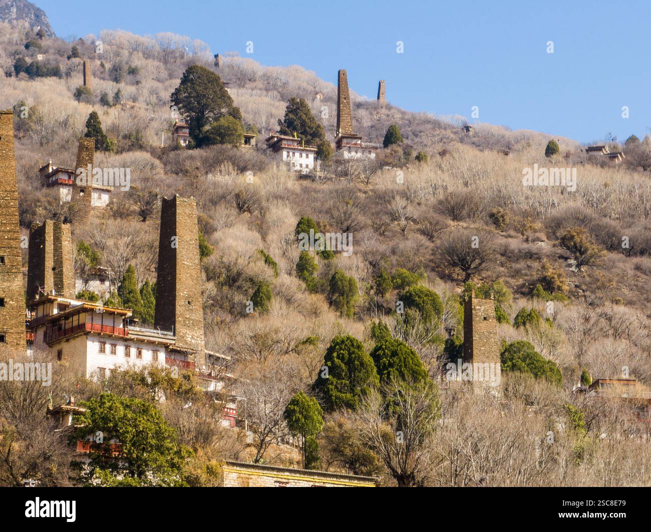 GANZI, CHINA - FEBRUARY 4, 2025 - Photo taken on Feb 4, 2025 shows the ...