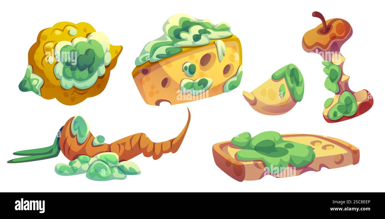 Decomposing fruit Stock Vector Images - Alamy