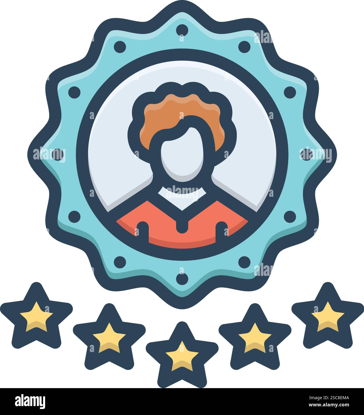 Icon experience skills Stock Vector Images - Alamy