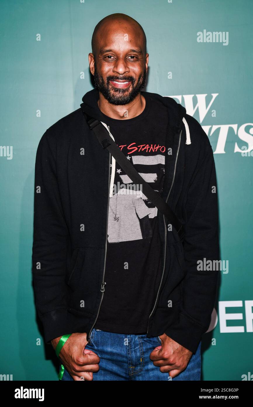 New Orleans, United States. 05th Feb, 2025. Bomani Jones walking on the ...