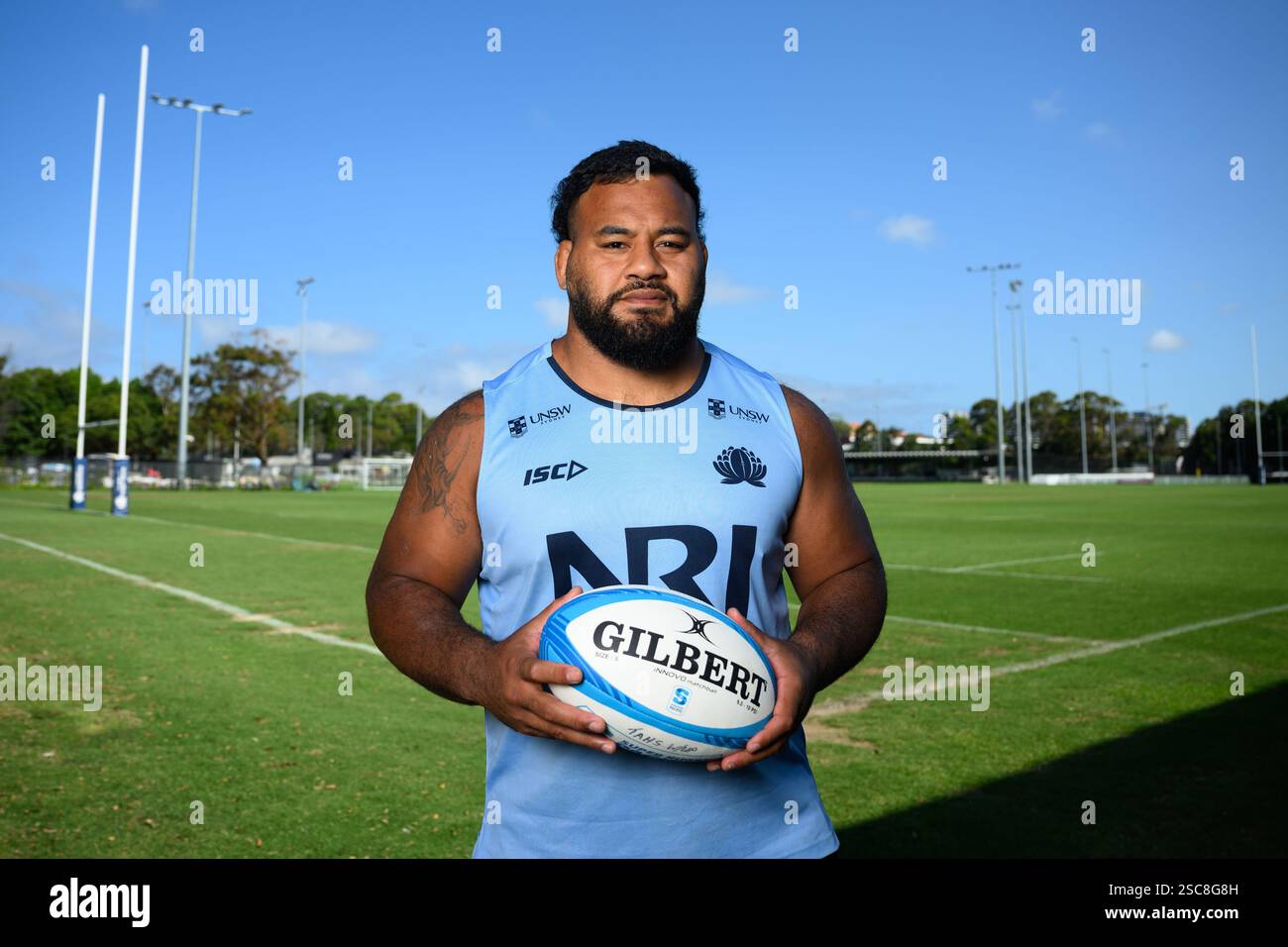 Sydney, Australia. 06th Feb, 2025. NSW Waratahs player Taniela Tupou ...