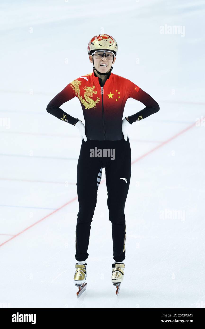 Harbin, China's Heilongjiang Province. 6th Feb, 2025. Skater Fan Kexin ...