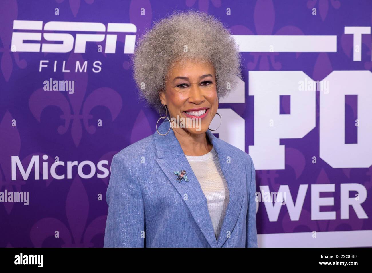 New Orleans, United States. 05th Feb, 2025. Marsha Cooke attend the ...