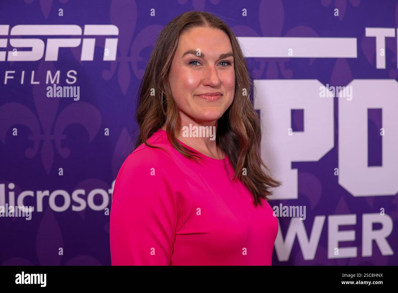 New Orleans, United States. 05th Feb, 2025. Kelly Hahn attend the ...