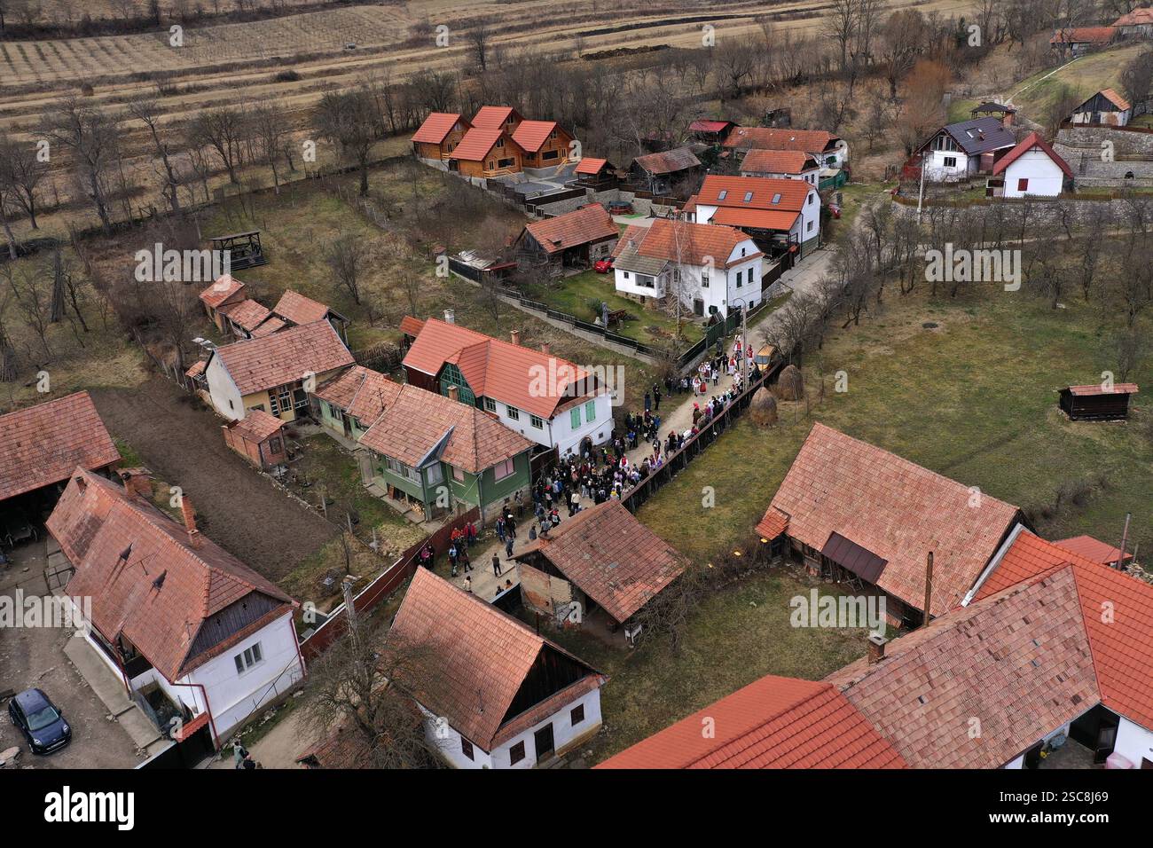 Rimetea romania march 2024 aerial hi-res stock photography and images ...