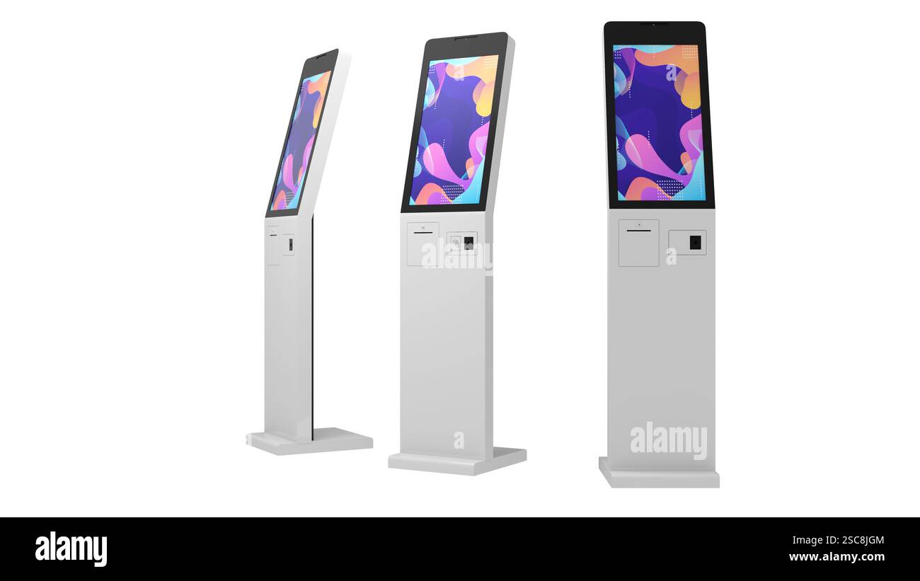 Self service kiosks food hi-res stock photography and images - Alamy