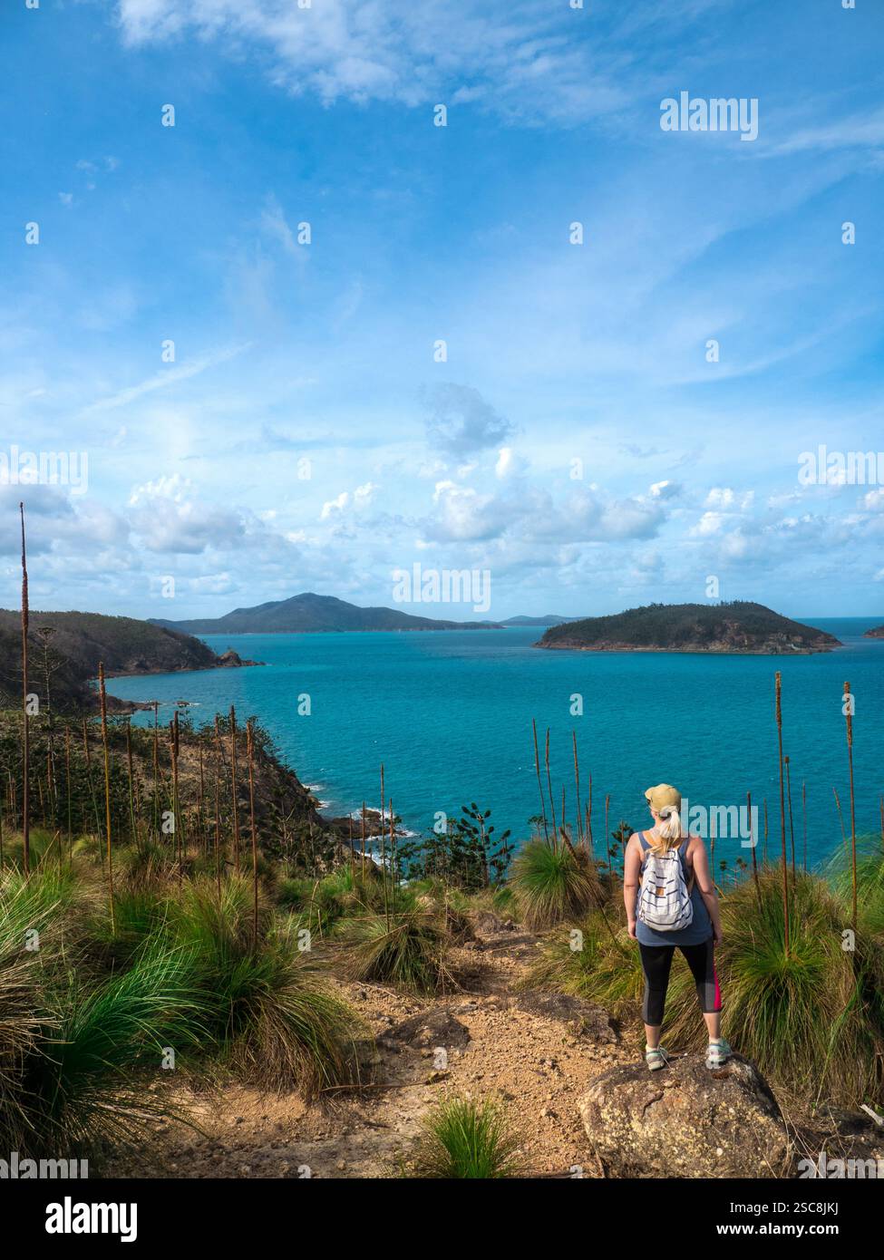 Walking trails on Hamilton Island Stock Photo - Alamy