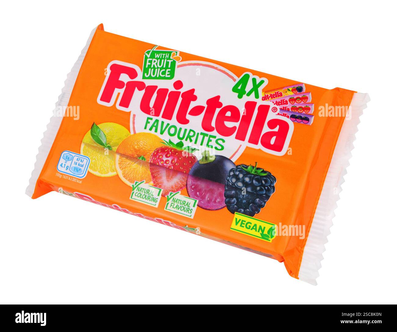 Fruitella favourites assorted fruit flavoured chewy sweets in a multi ...