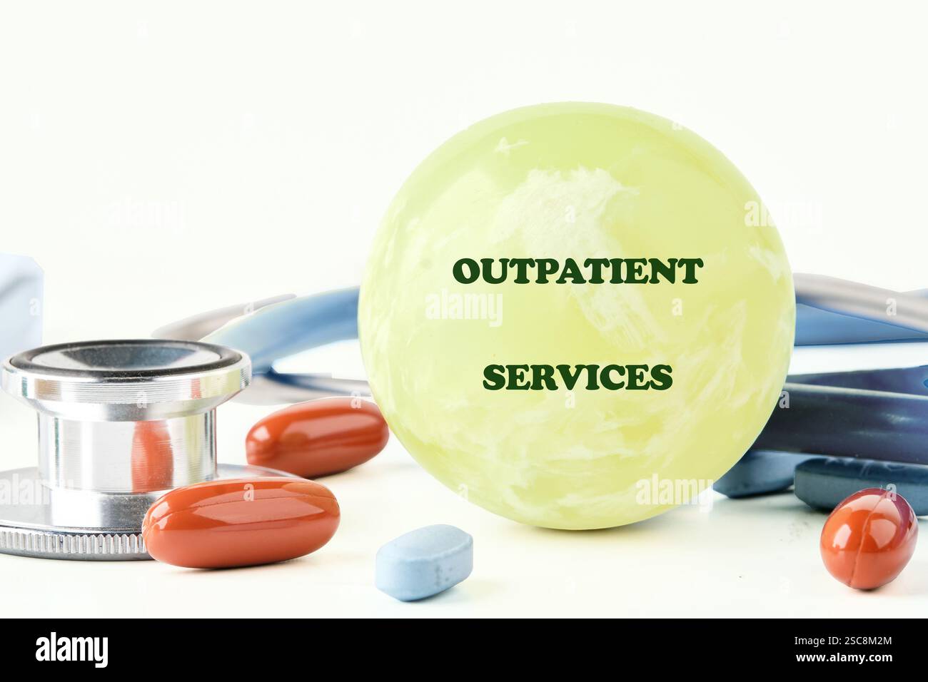 A visual representation of outpatient services emphasizing education in ...