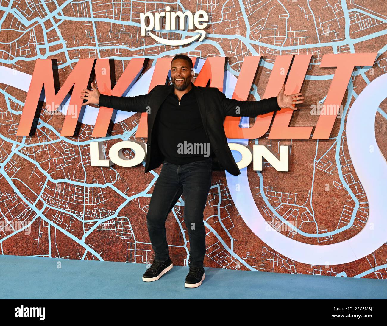 LONDON, ENGLAND: 5th February 2025: Ray Fearon attends the UK Premiere - My Fault: London at ...