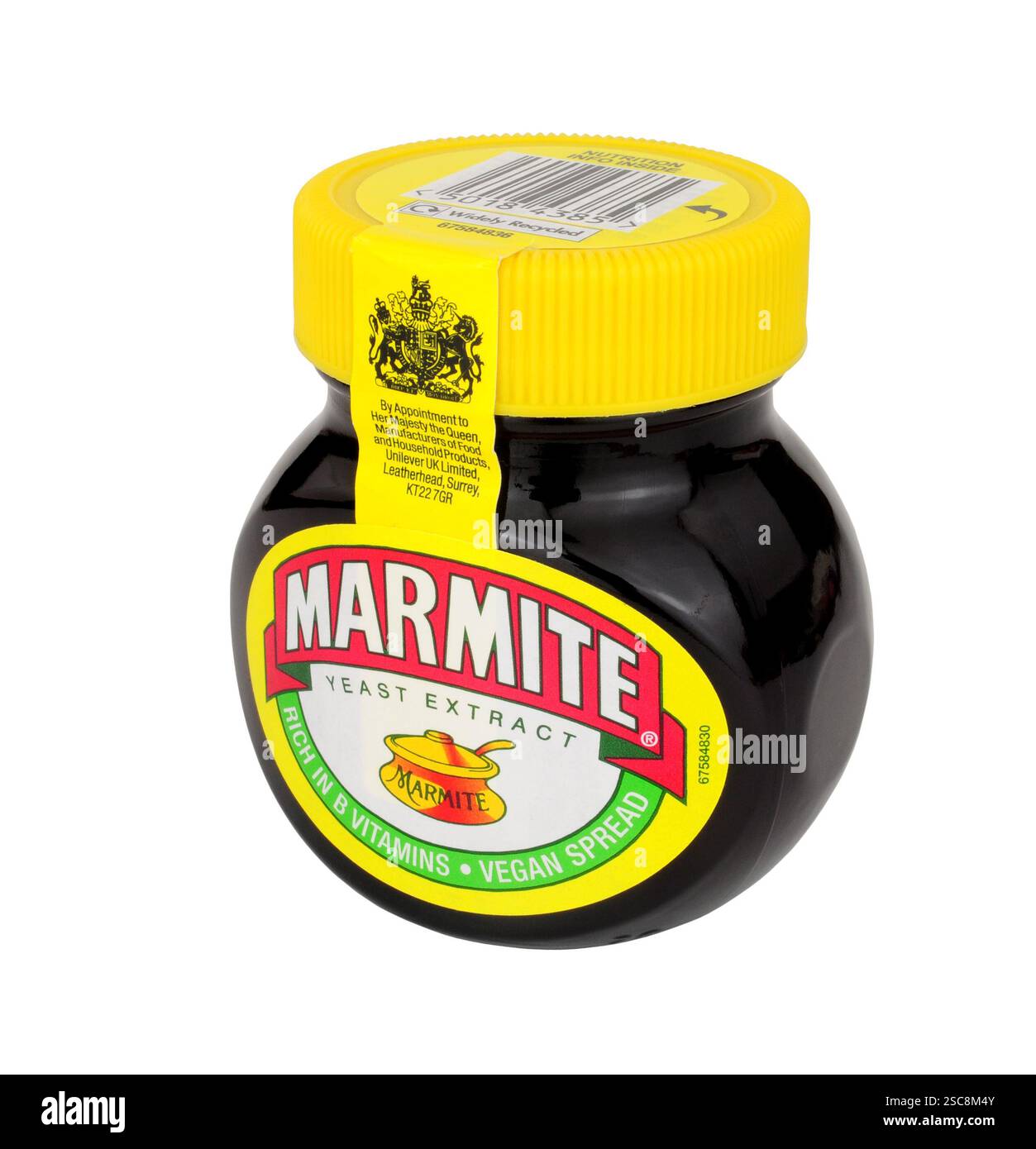 Marmite savoury yeast extract spread in a 125g jar Stock Photo - Alamy