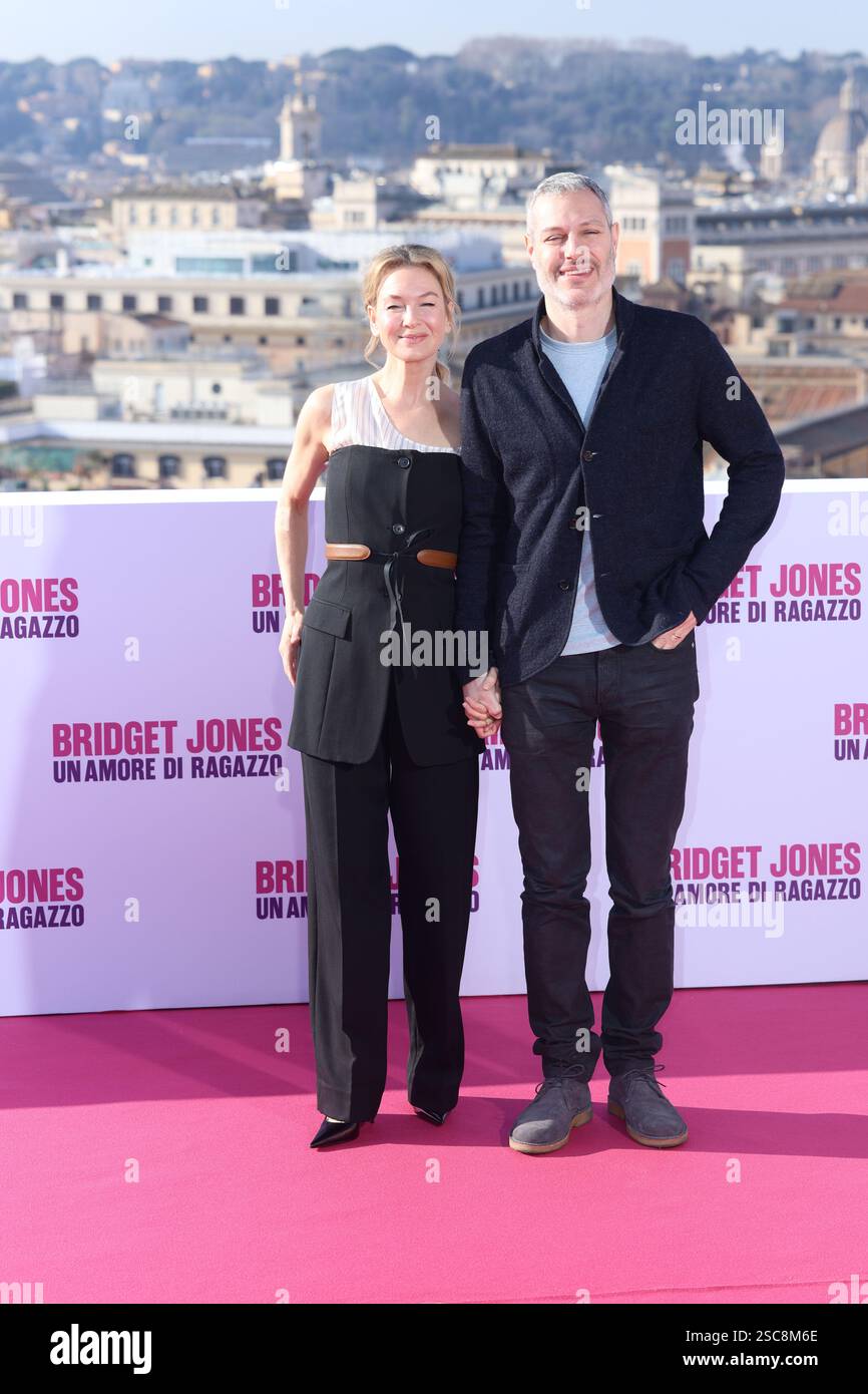 Renée Zellweger, Michael Morris Photocall of the movie -Bridget Jones ...