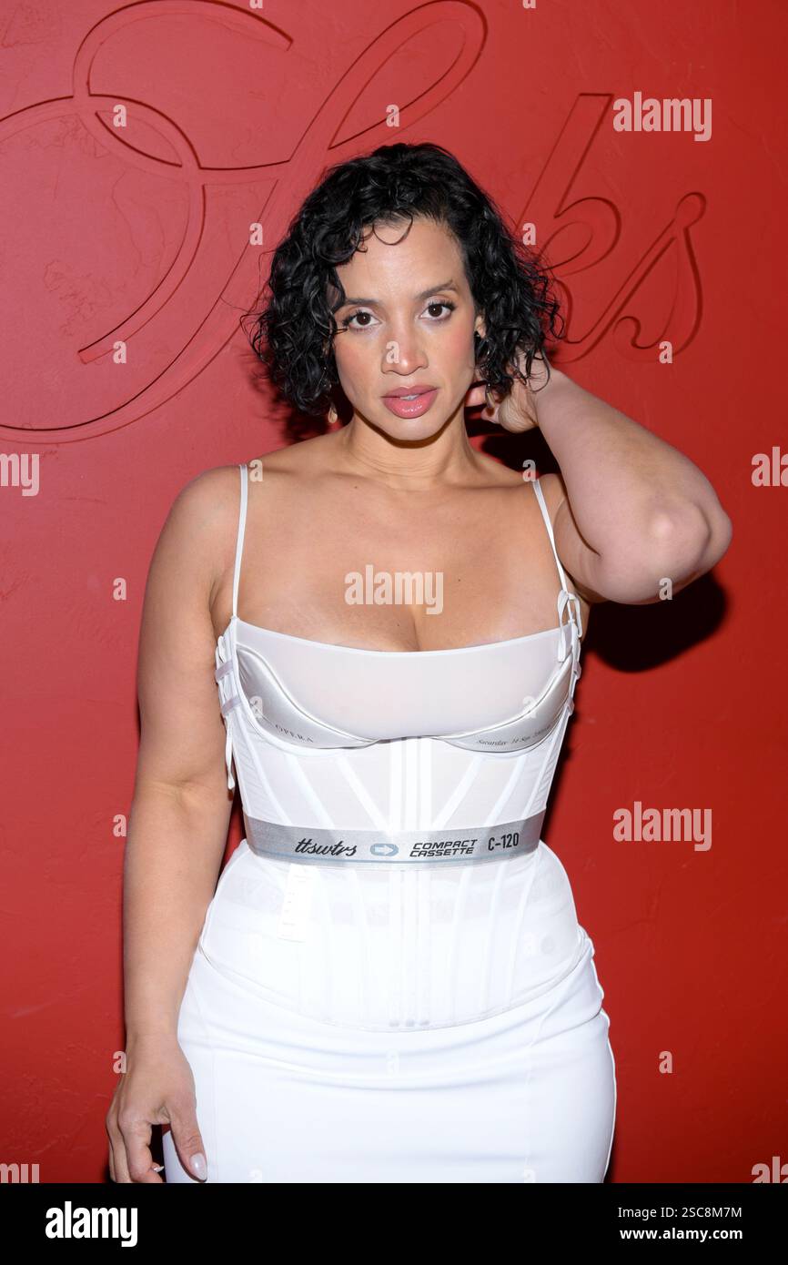 New York, USA. 05th Feb, 2025. Dascha Polanco attends Saks Fifth Avenue ...