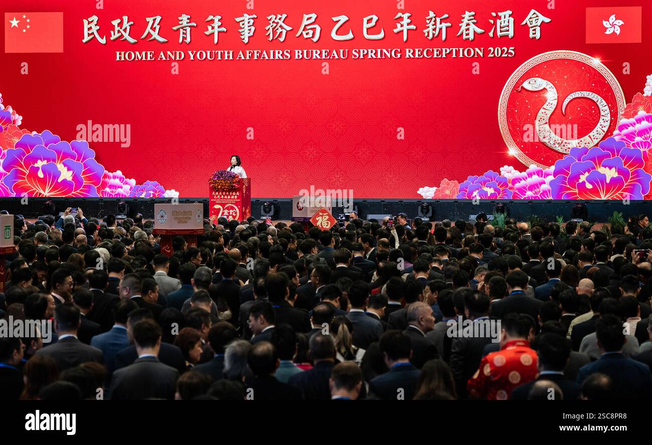 Hong Kong,China.4th February 2025. Alice Mak Mei-kuen, Hong Kong ...