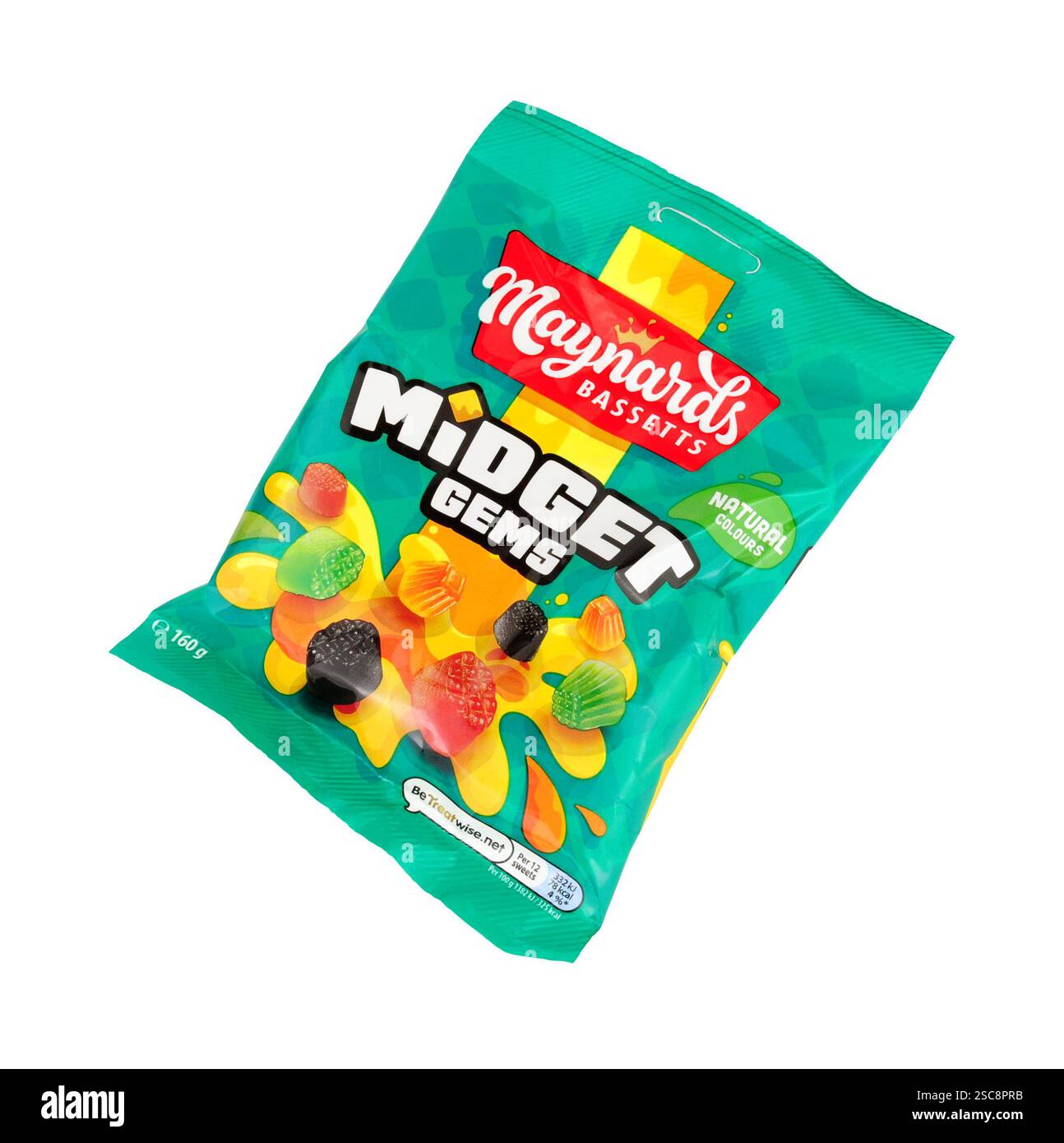 Maynards Bassetts midget gems fruit flavoured chewy gum sweets in a ...