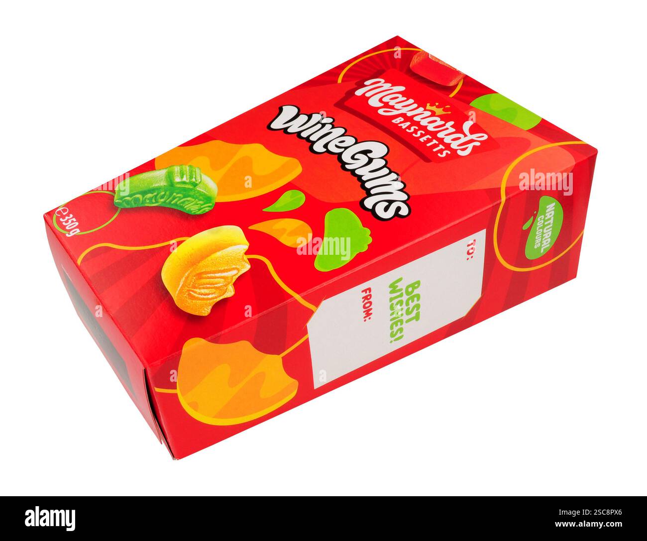 Maynards Bassetts wine gums fruit flavoured gums in a 350g box Stock ...