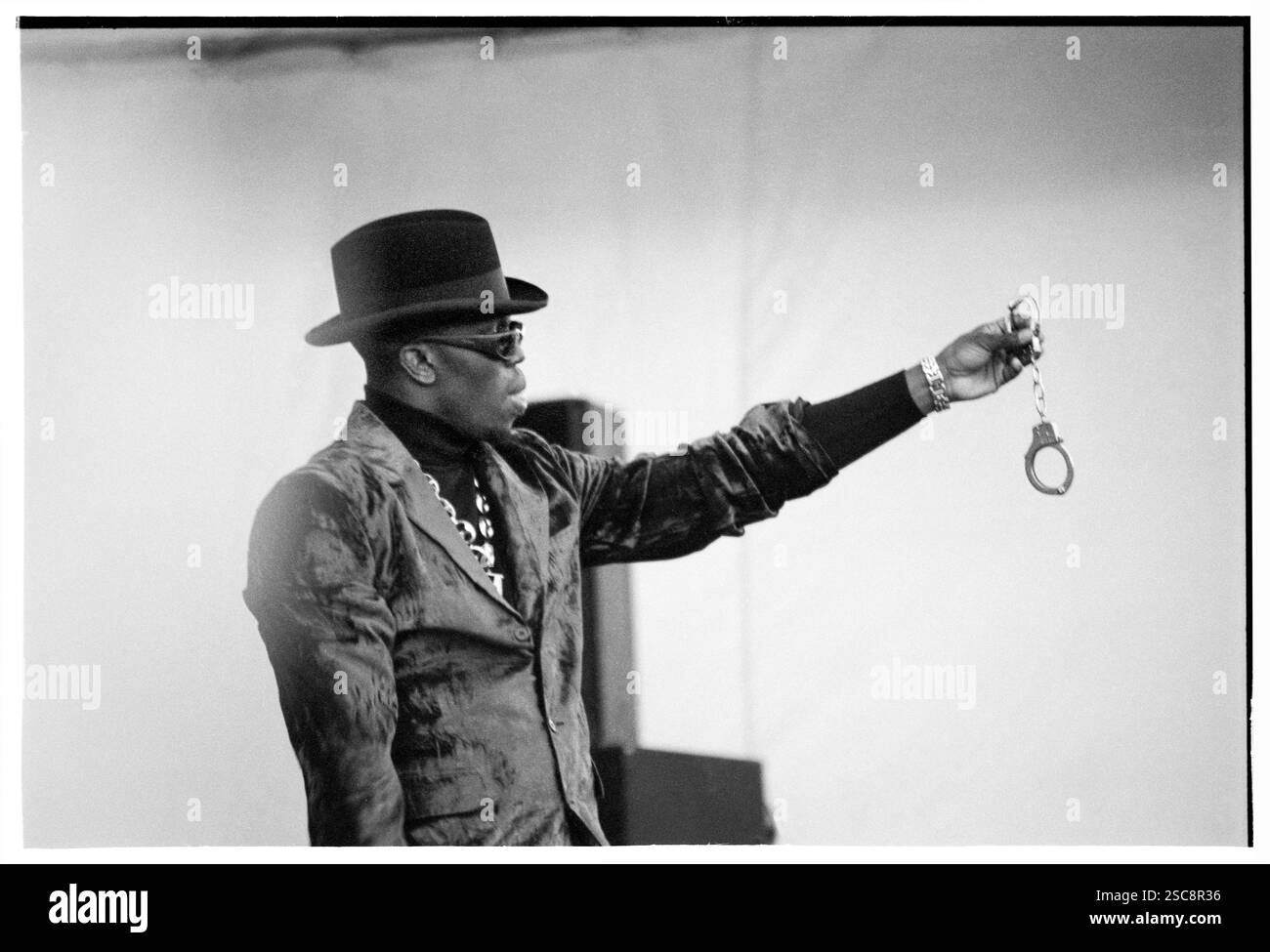 MARK MORRISON, CONCERT, 1996: British singer Mark Morrison at a Red ...