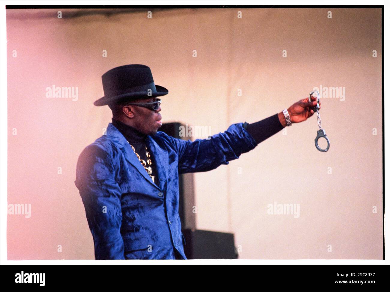 MARK MORRISON, CONCERT, 1996: British singer Mark Morrison at a Red ...