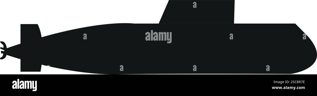 Submarine icon sign. Military signs and symbols Stock Vector Image ...