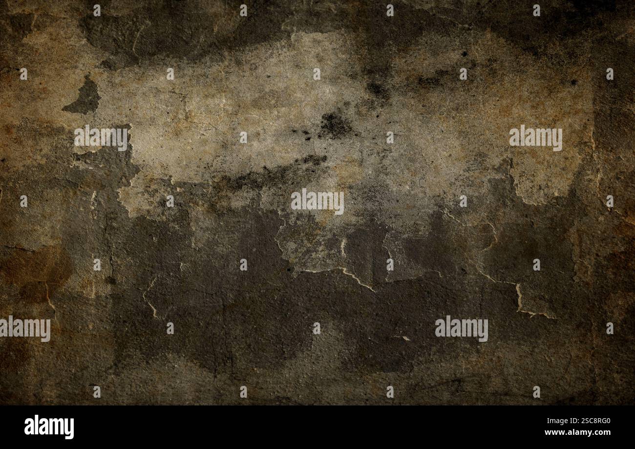 Grunge sepia toned concrete texture for background design Stock Photo ...