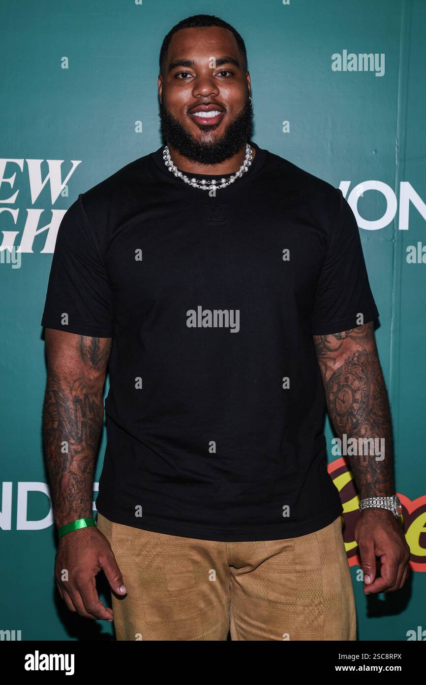 New Orleans, United States. 06th Feb, 2025. Jeffery Simmons walking on ...