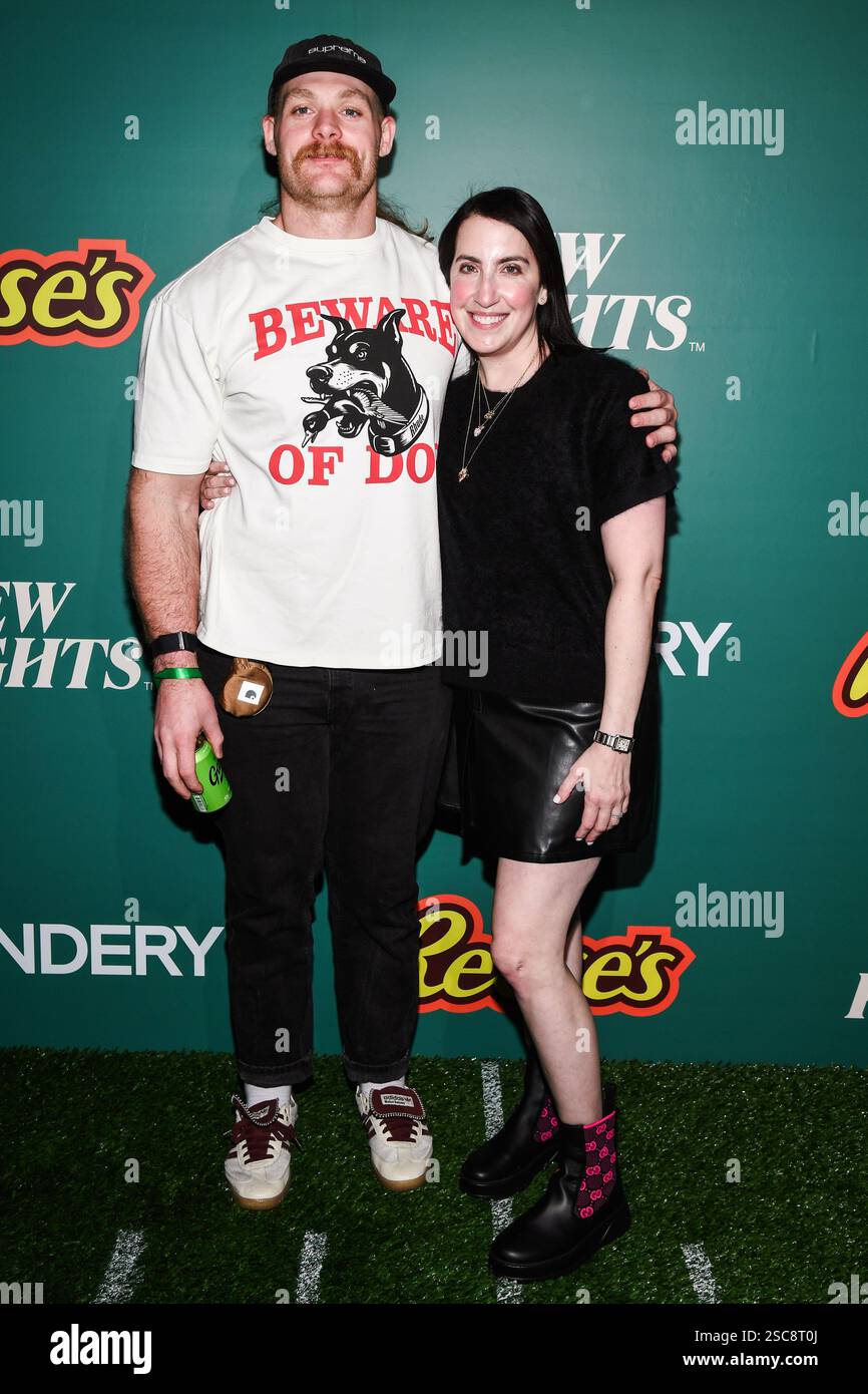 New Orleans, United States. 05th Feb, 2025. Beau Allen walking on the ...