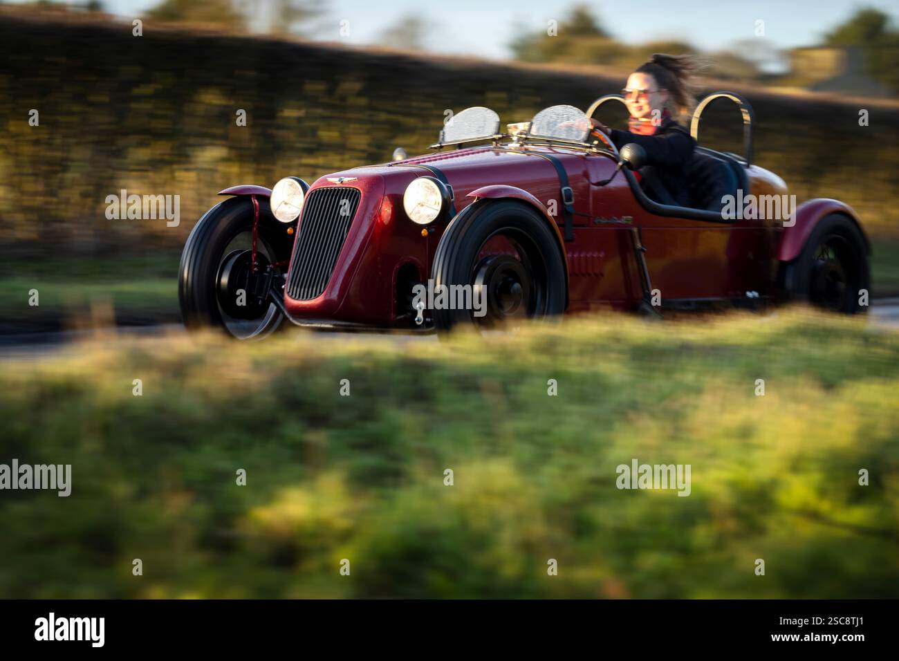28/01/25 The Austin Arrow is put through its paces near the company’s ...