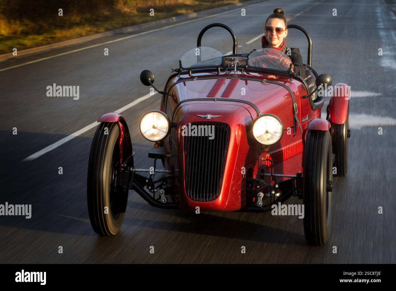 28/01/25 The Austin Arrow is put through its paces near the company’s ...