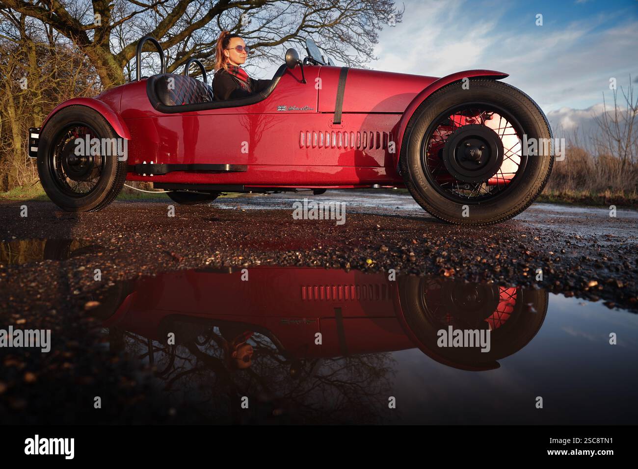 28/01/25 The Austin Arrow is put through its paces near the company’s ...