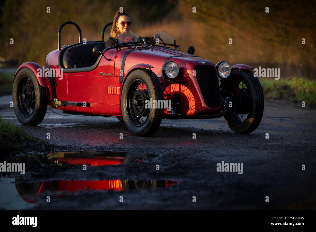 28/01/25 The Austin Arrow is put through its paces near the company’s ...