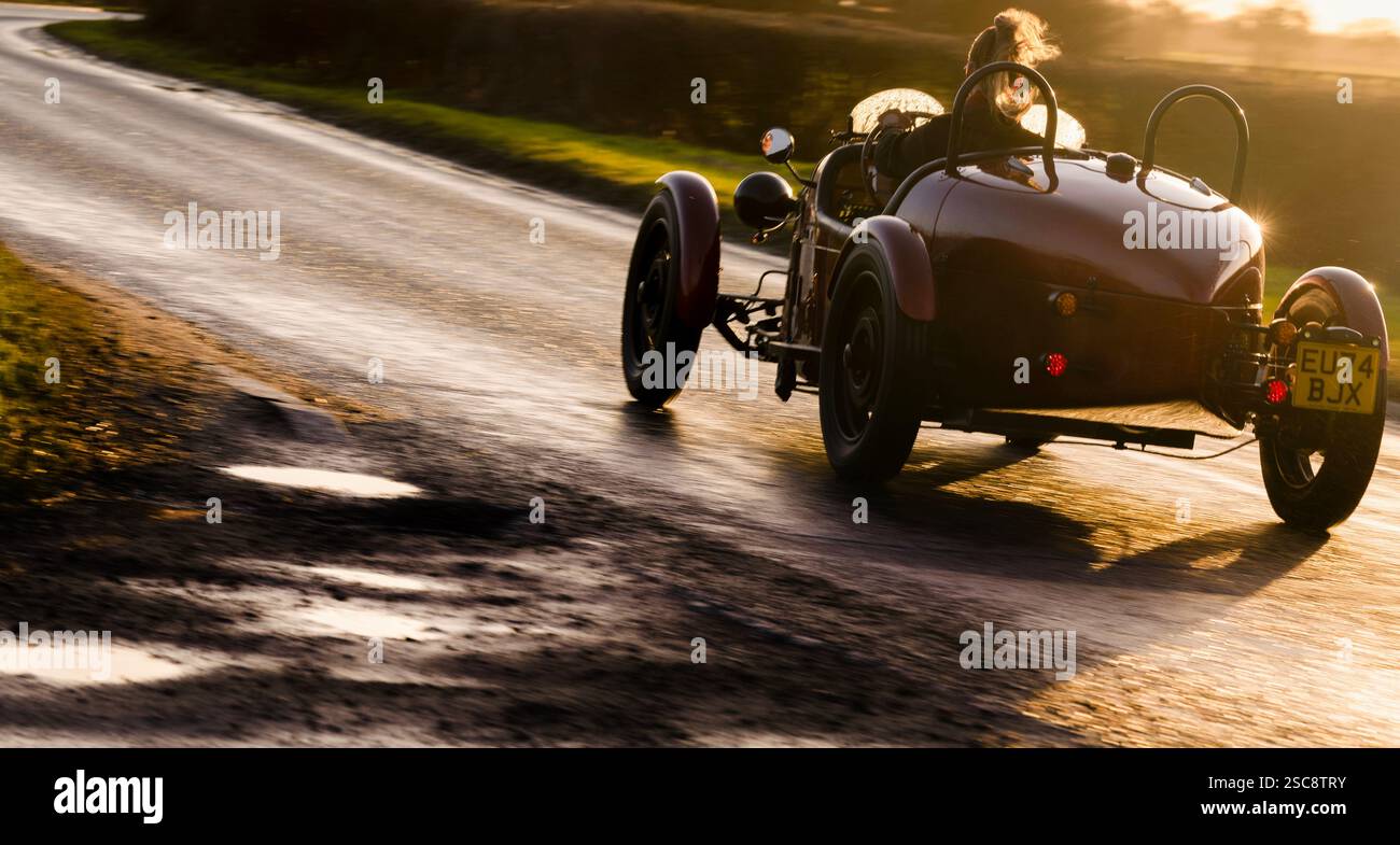 28/01/25 The Austin Arrow is put through its paces near the company’s ...