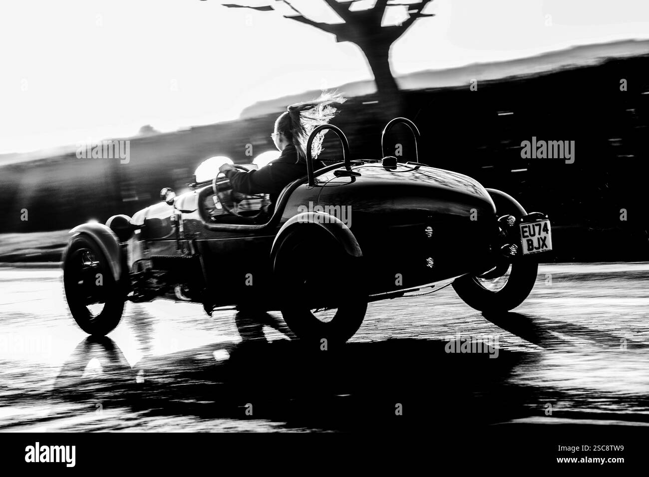 28/01/25 The Austin Arrow is put through its paces near the company’s ...