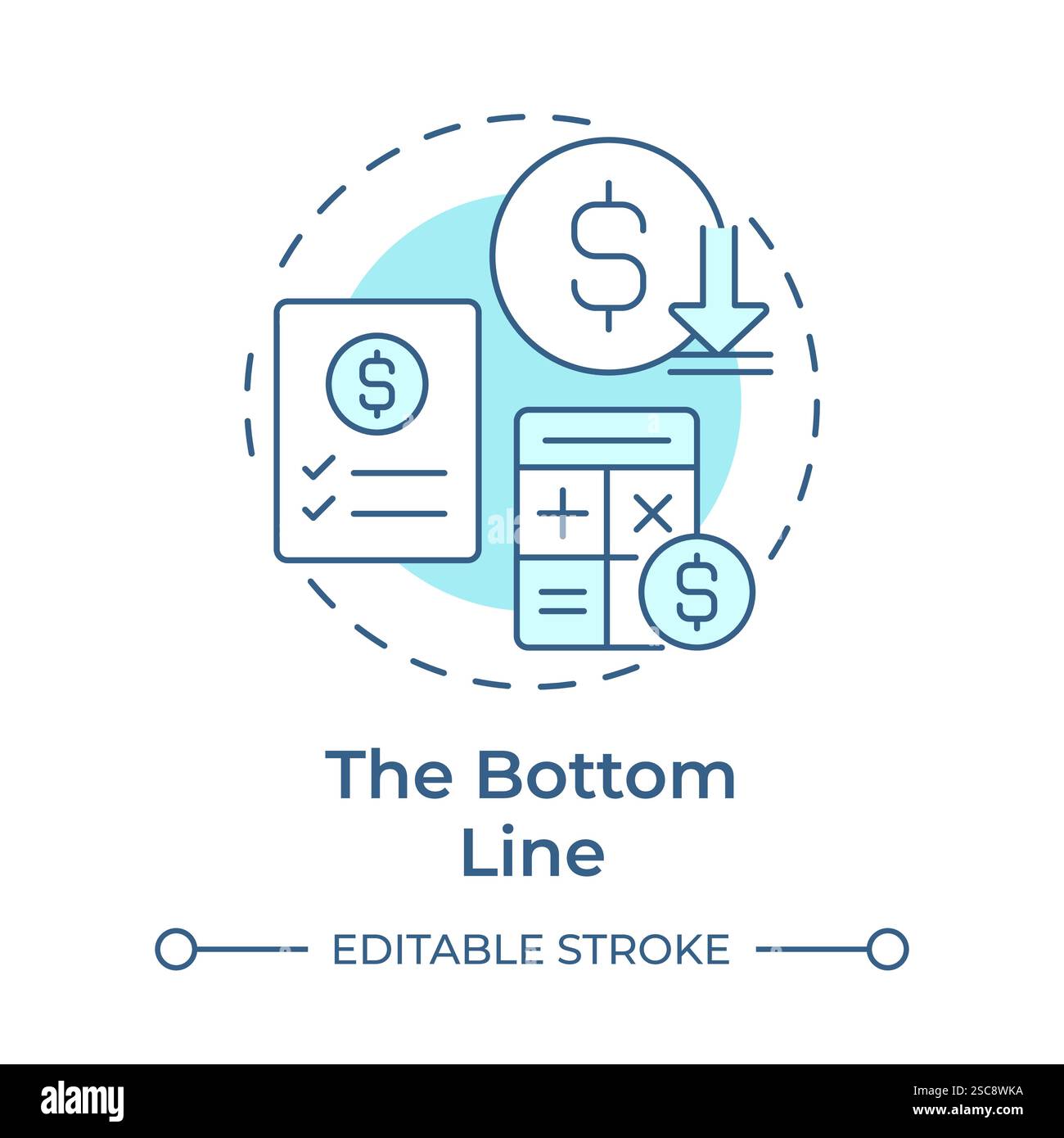 Bottom line Cut Out Stock Images & Pictures - Alamy