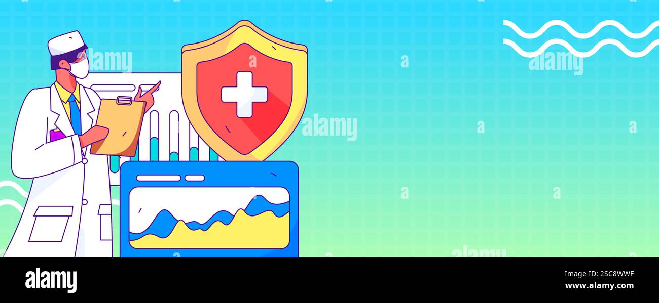 Medical characters fighting the epidemic flat vector concept operation ...