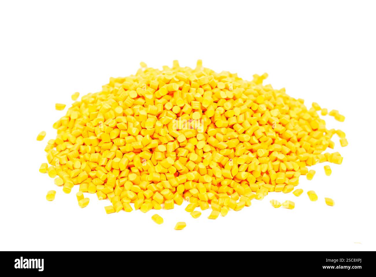 yellow dyed and glass filled polymer resin Stock Photo - Alamy