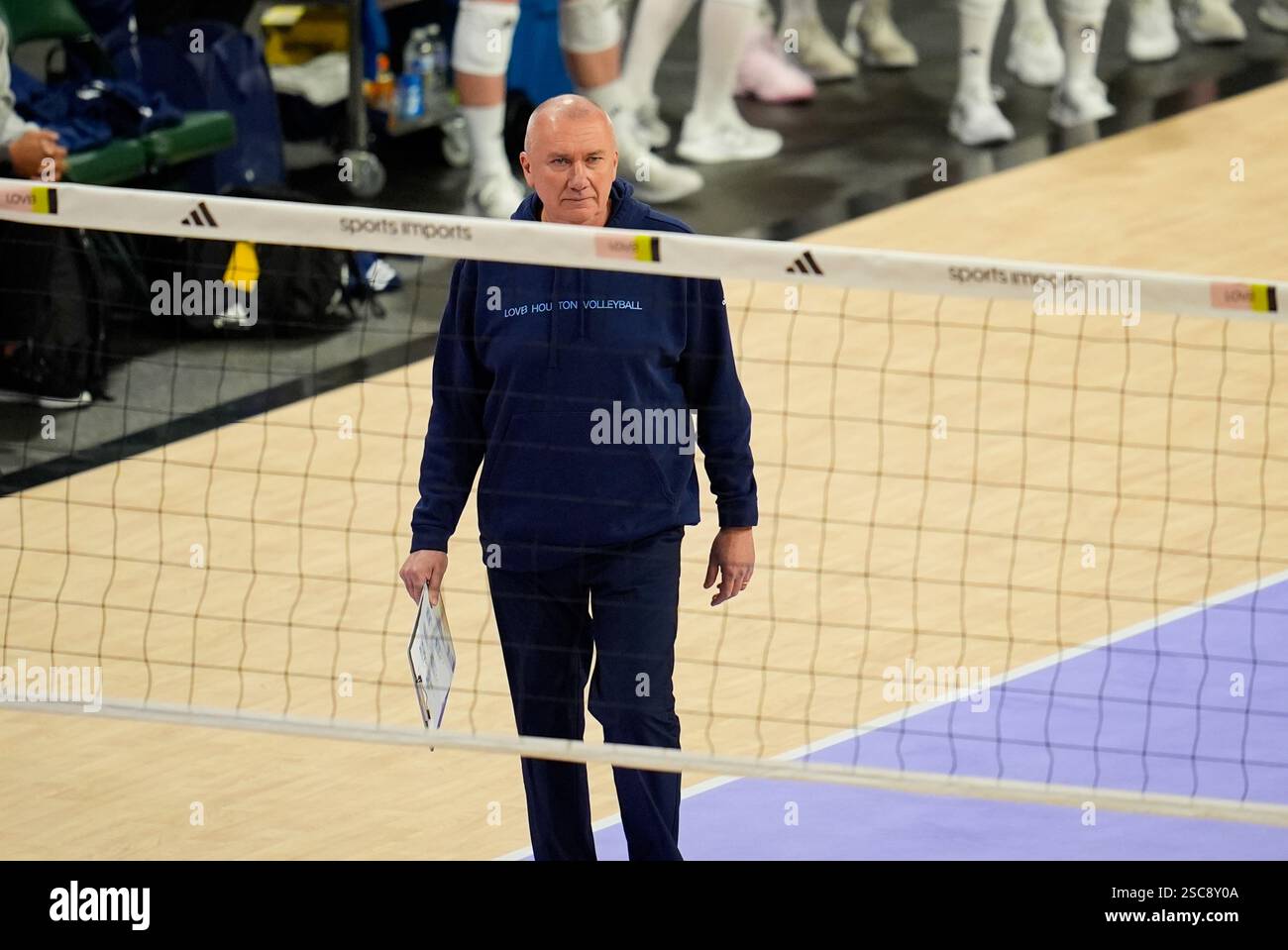 Austin, USA. 05th Feb, 2025. Houston head coach MASSIMO BARBOLINI ...