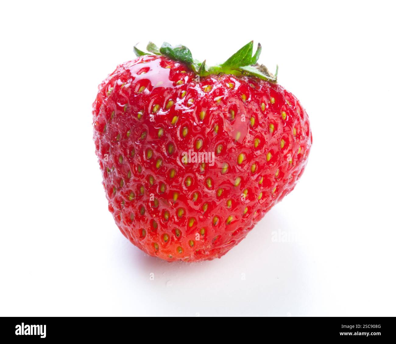 strawberry isolated on white Stock Photo - Alamy
