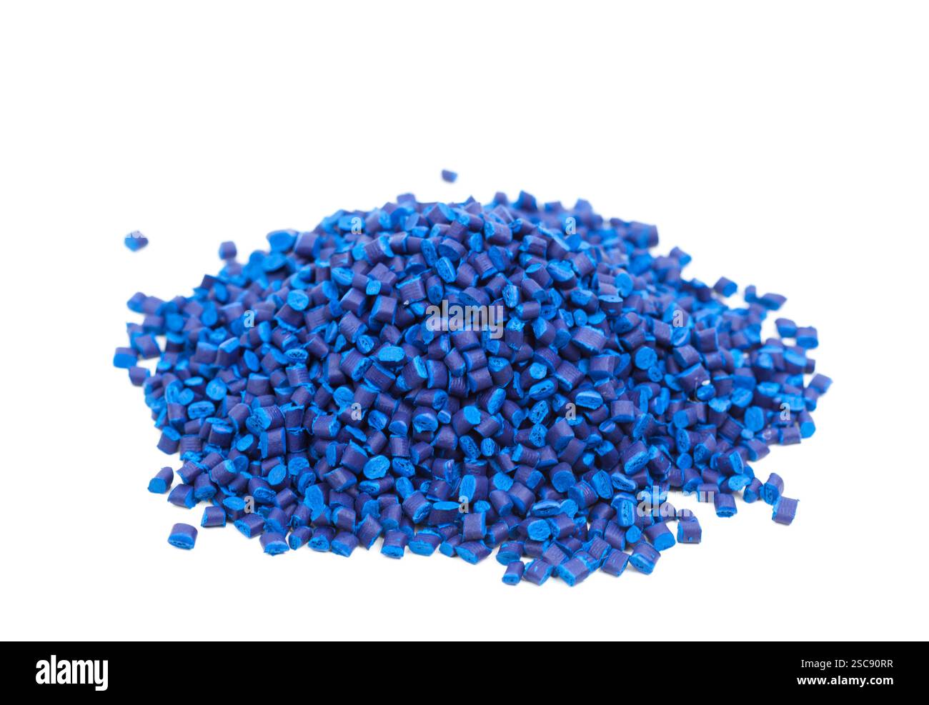 blue synthetic material for plastic industry Stock Photo - Alamy