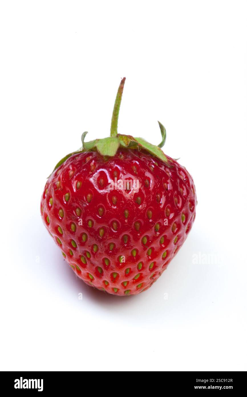 strawberry isolated on white Stock Photo - Alamy