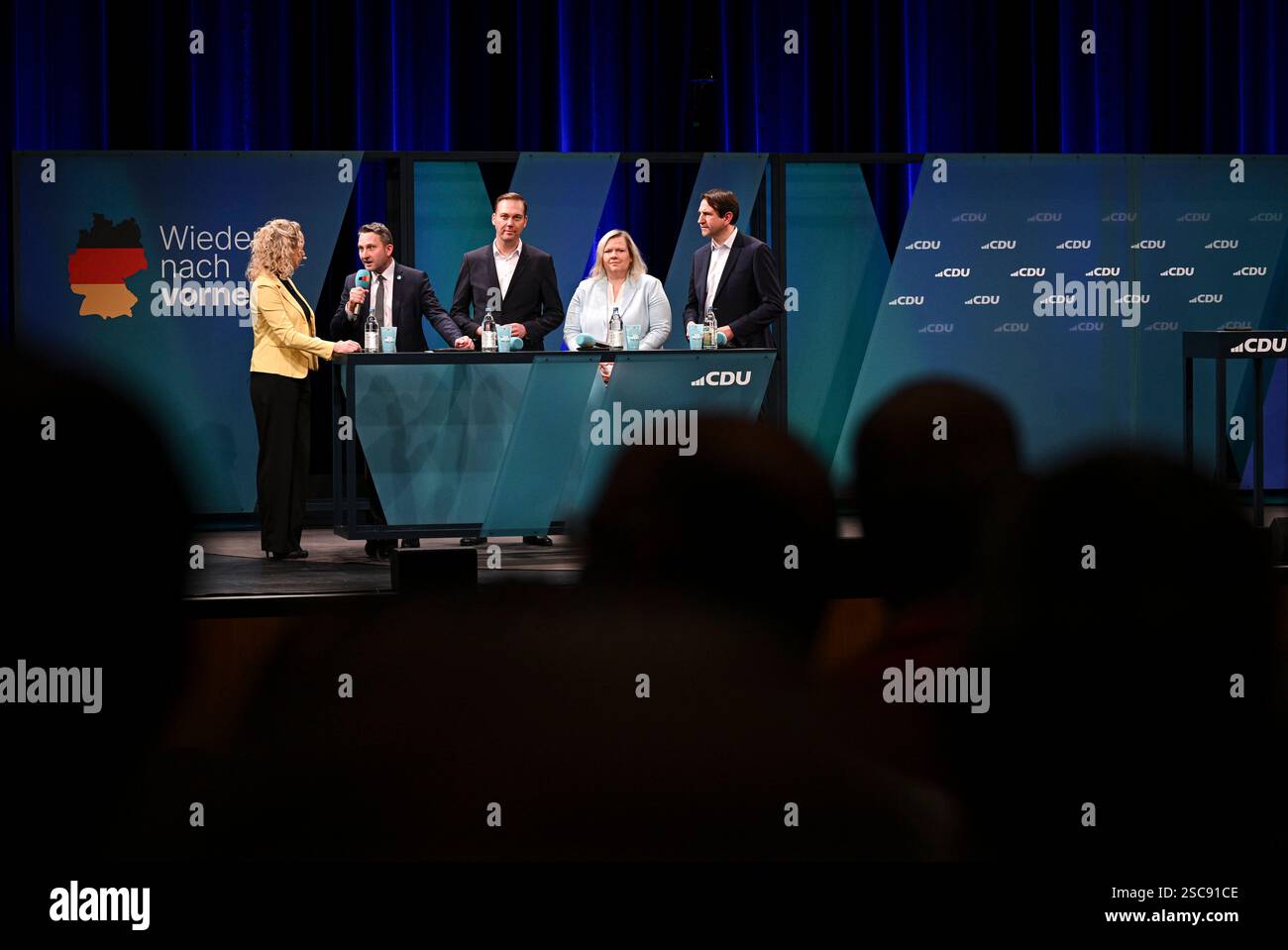 Singen Kreis Konstanz 05.02.2025 CDU Wahlkampf - Termin mit ...