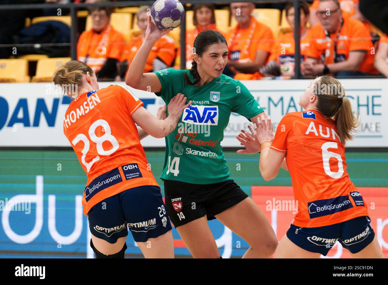 Odense, Denmark. 05th, February 2025. Verona Rexhepi (14) of ...