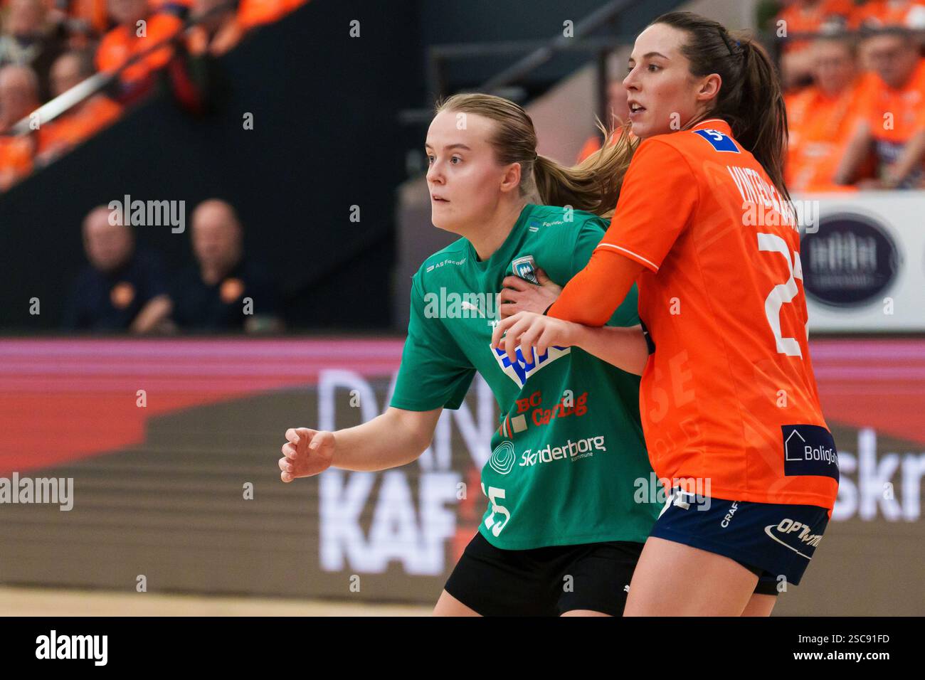 Odense, Denmark. 05th, February 2025. Astrid Lynnerup (25) of ...