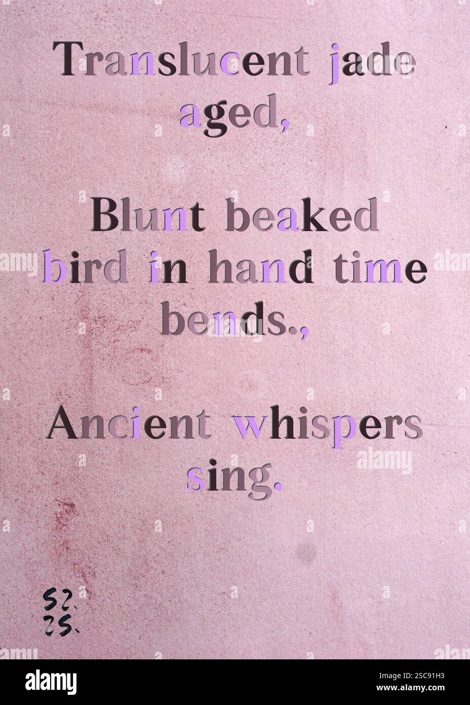 Translucent jade aged, Blunt beaked bird in hand time bends., Ancient ...